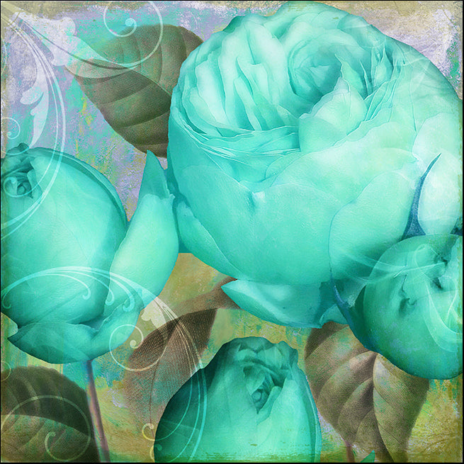 COLBAK117561 Ice Mint Roses II, available in multiple sizes – Chamton